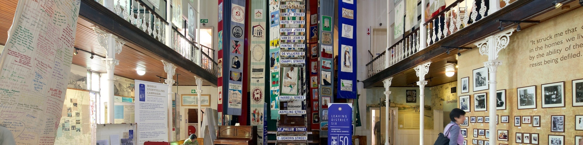 District Six Museum featuring interior views