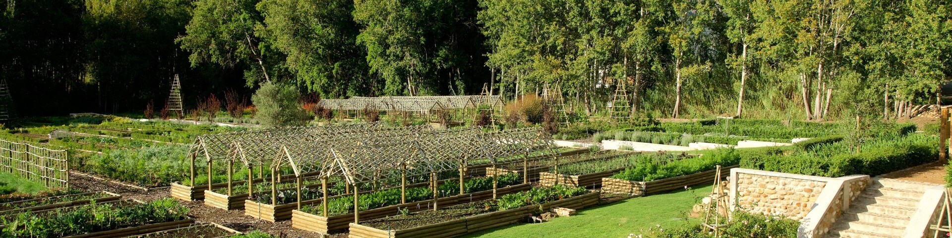 Boschendal Estate que inclui fazenda e um parque