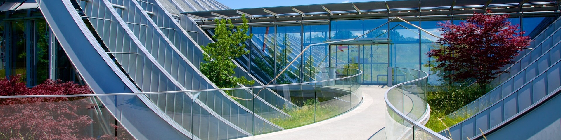 Paul Klee Museum showing modern architecture