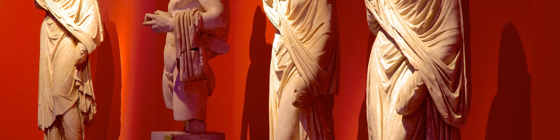 Antalya Museum which includes a statue or sculpture