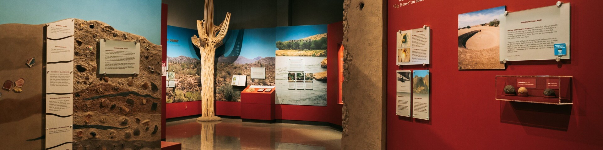 S\'edav Va\'aki Museum showing signage and interior views