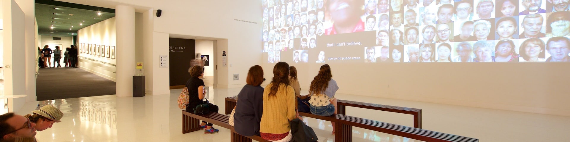 Museum of Photographic Sciences assim como um pequeno grupo de pessoas