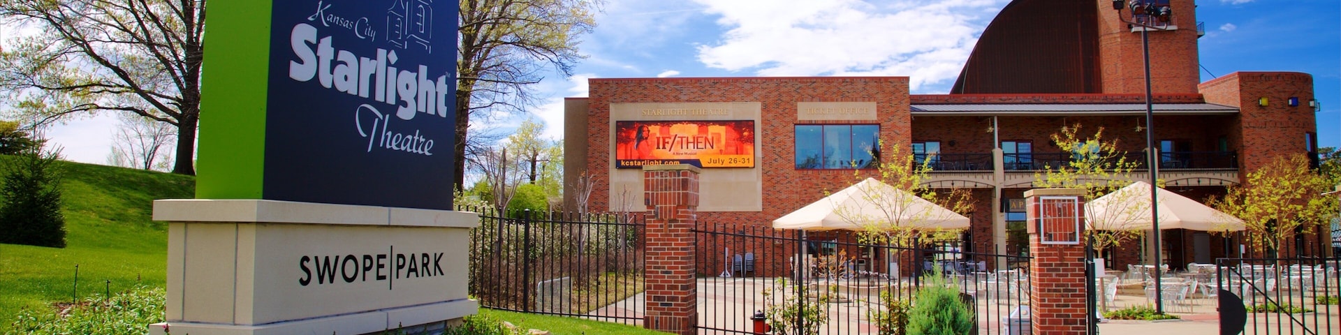 Starlight Theatre mostrando sinalização