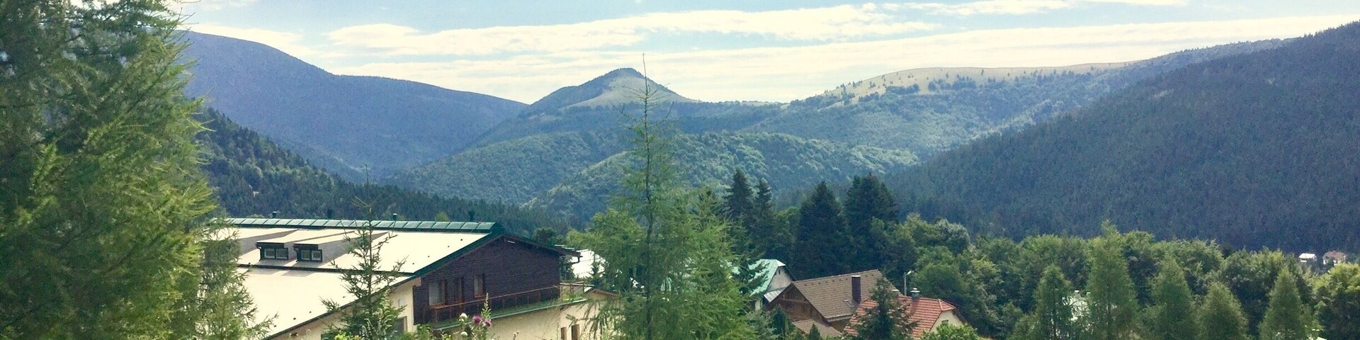 Slopes over looking Limba hotel, Donovaly 2017.