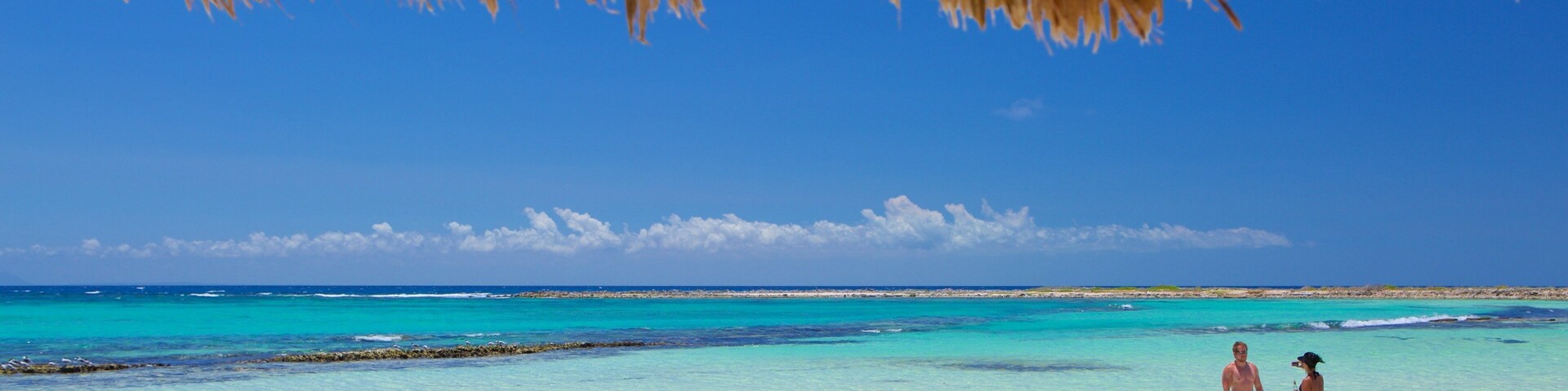 Baby Beach which includes a sandy beach