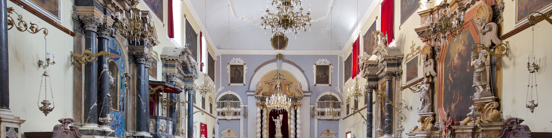 Franciscan Monastery showing heritage elements and interior views