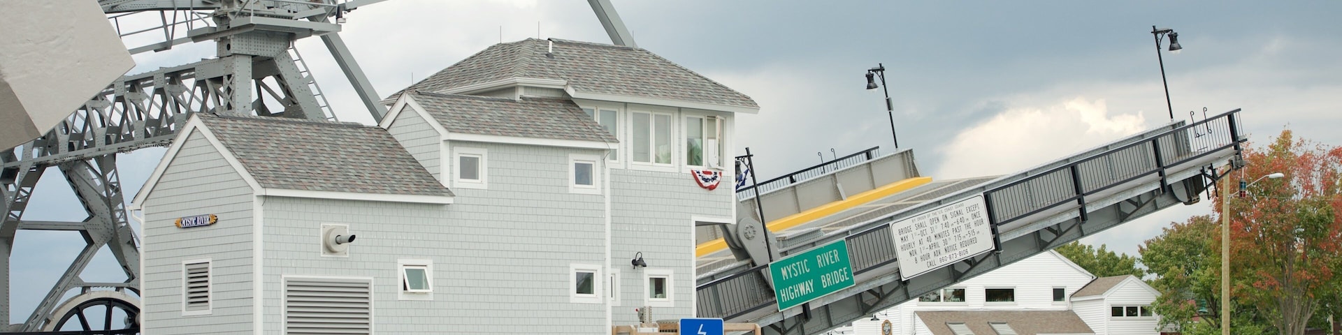 Mystic River Bascule Bridge which includes a bridge