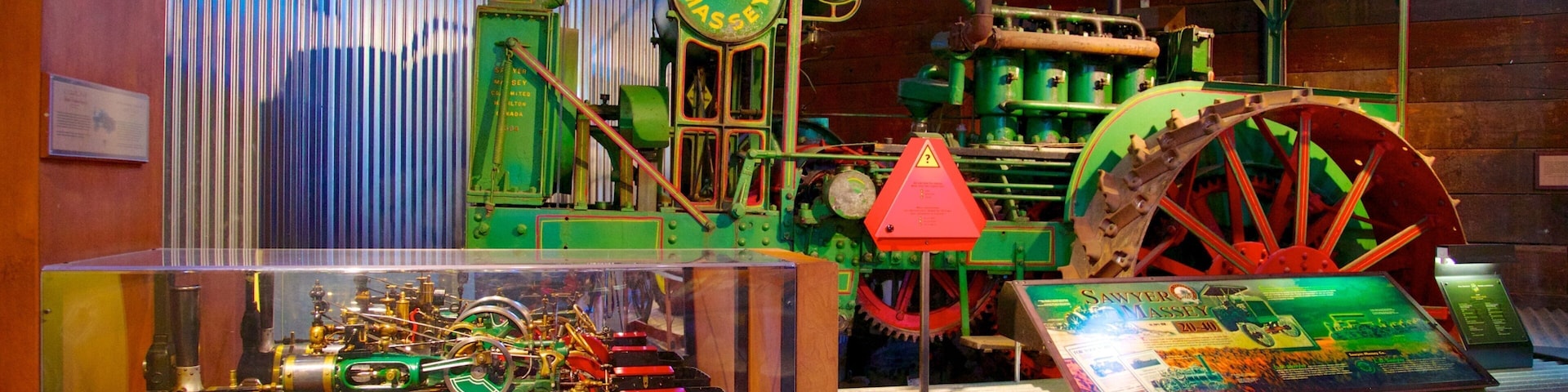 Canada Agriculture and Food Museum caracterizando vistas internas