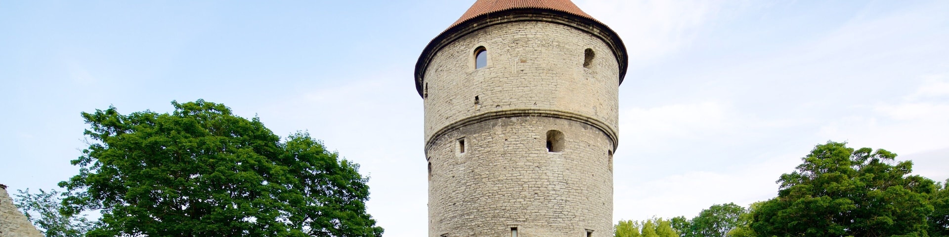 Kiek in de Kok caracterizando um parque e elementos de patrimônio