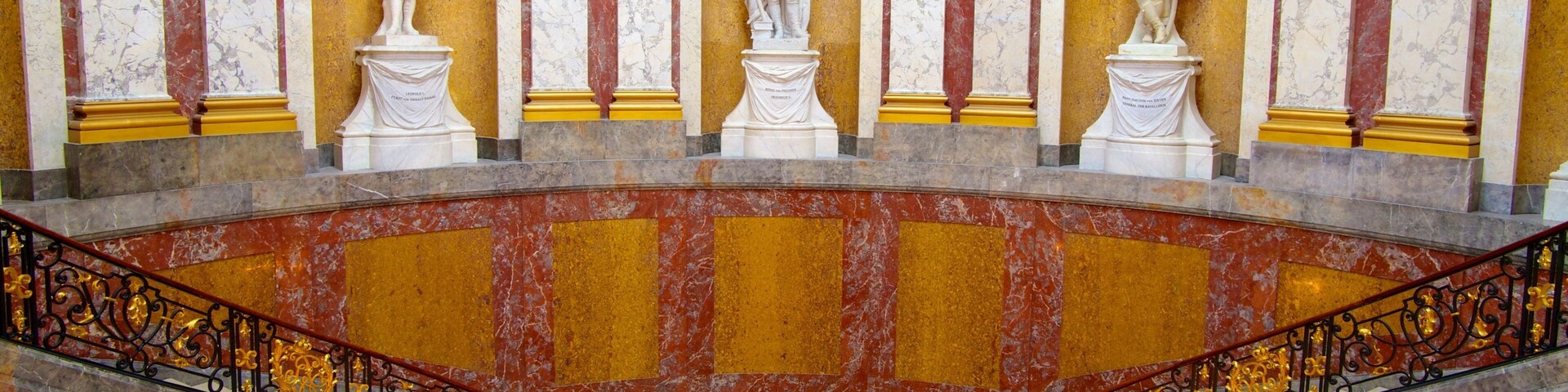 Bode Museum featuring heritage elements, interior views and a statue or sculpture