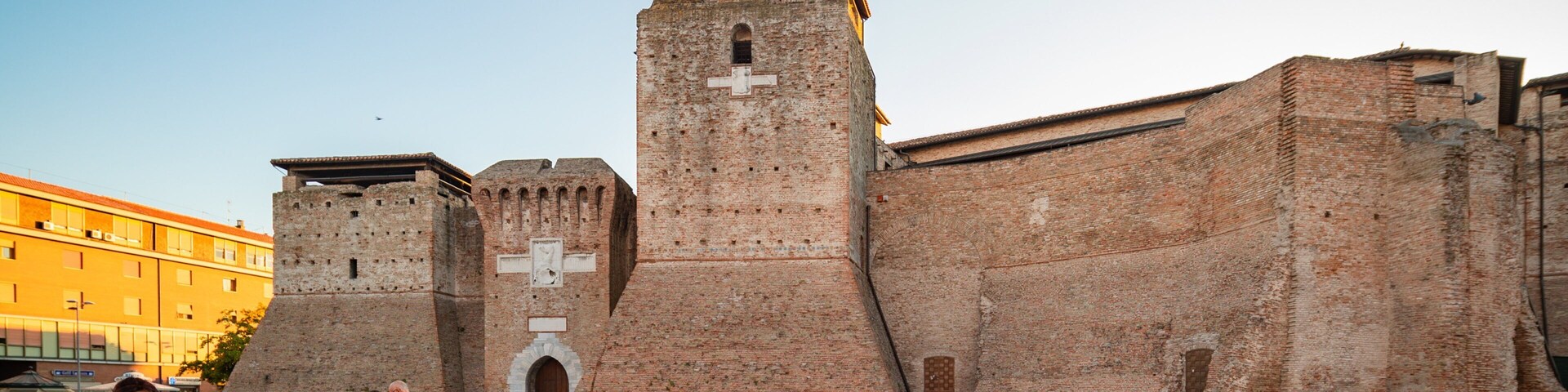 Castel Sismondo featuring heritage architecture