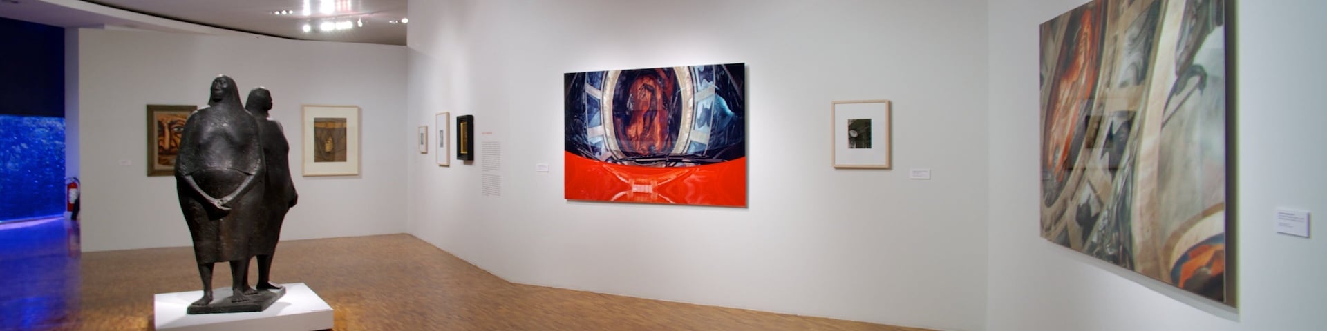 Museo de Arte Moderno which includes art and interior views