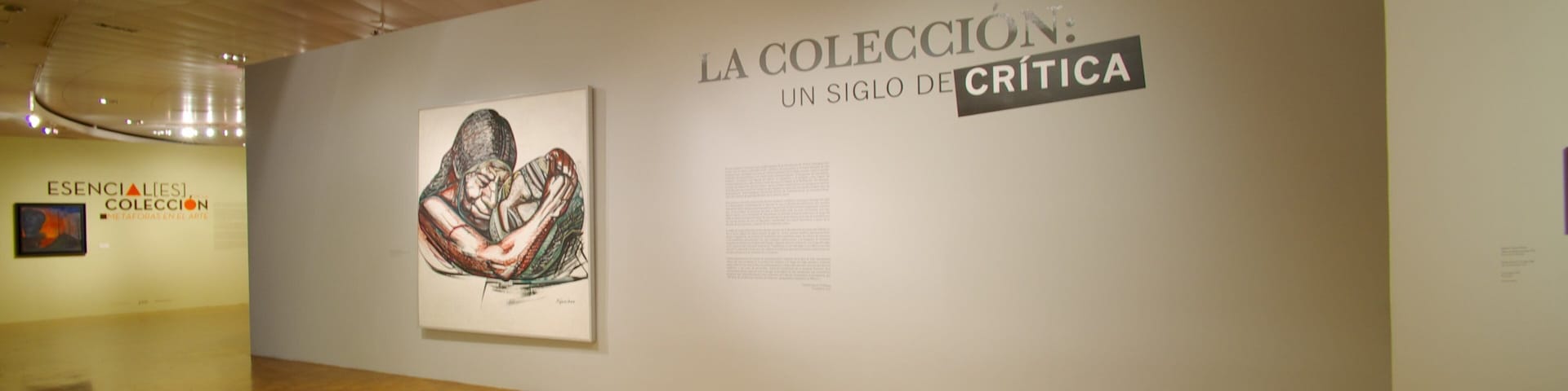 Museo de Arte Moderno featuring interior views and signage