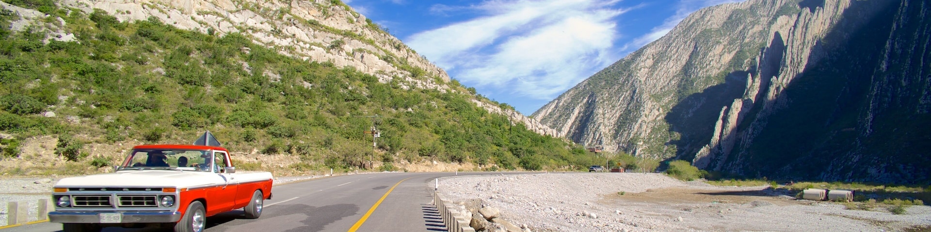 Canon de la Huasteca que inclui passeio em veículo