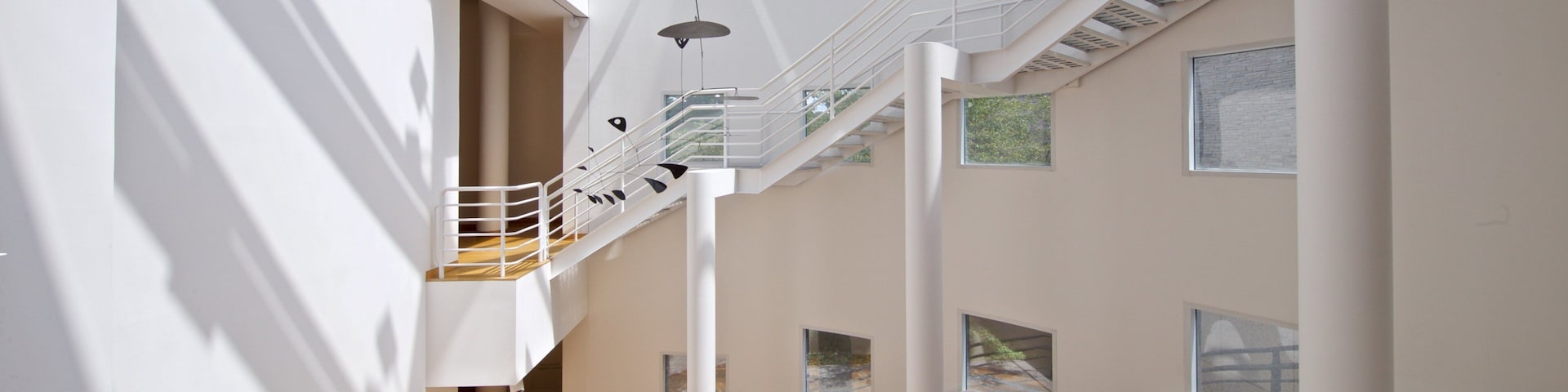 Des Moines Art Center caracterizando vistas internas