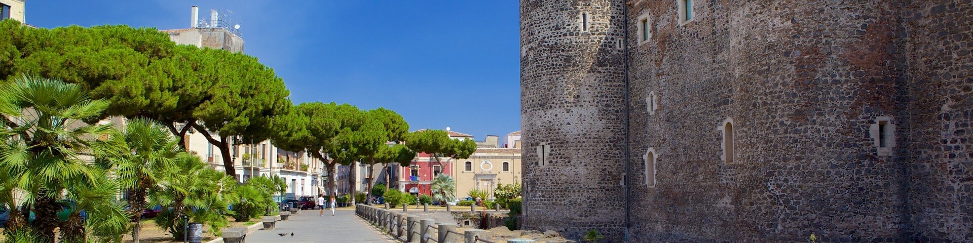 Ursino Castle which includes heritage architecture and a castle