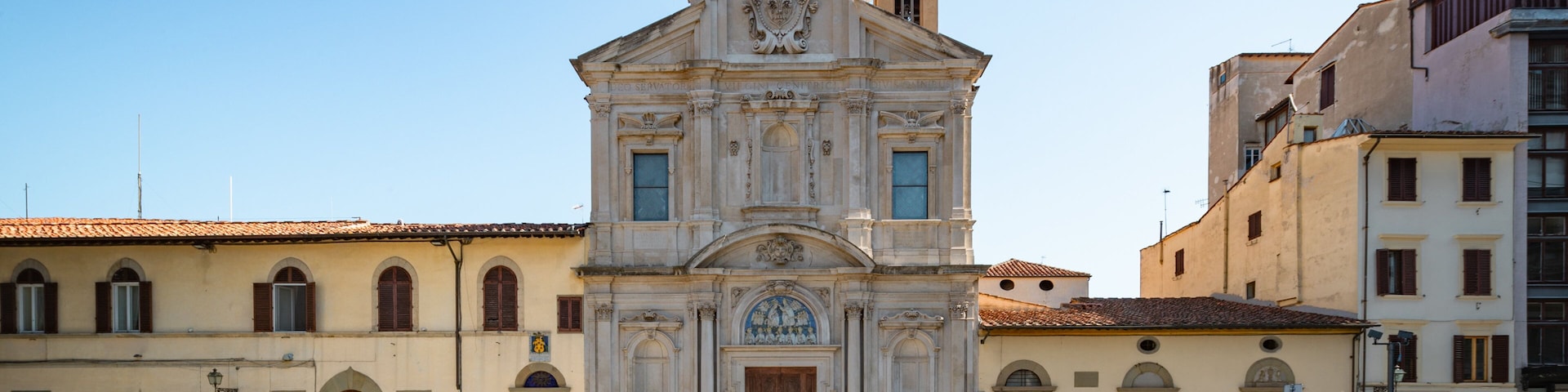 Chiesa di Ognissanti featuring a square or plaza and heritage architecture