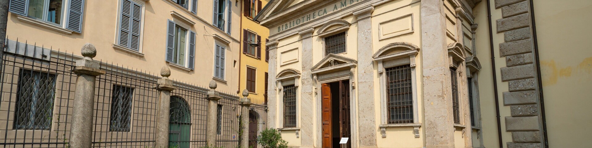 Ambrosian Library featuring heritage elements