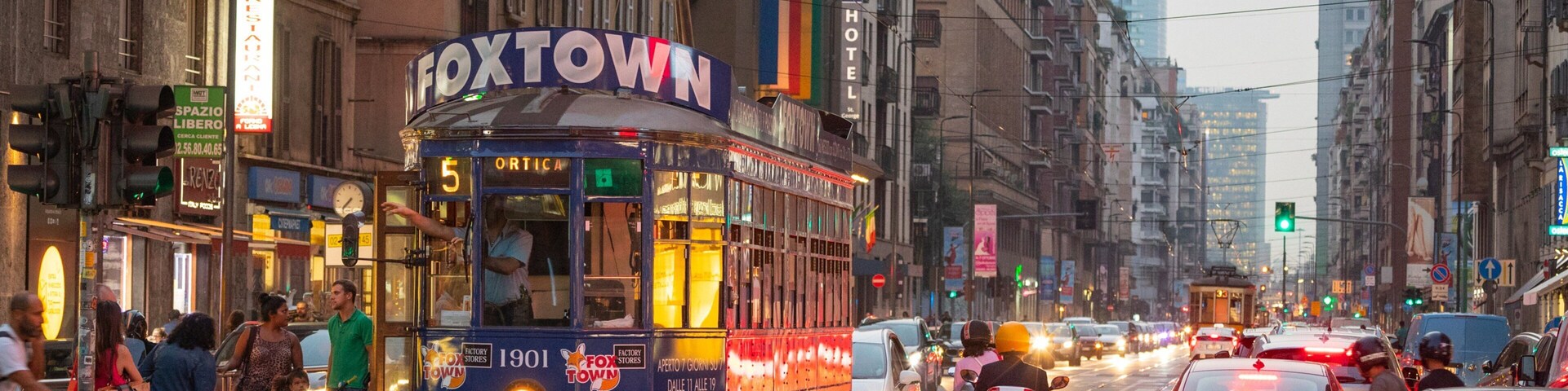 Porta Venezia which includes railway items, a city and street scenes