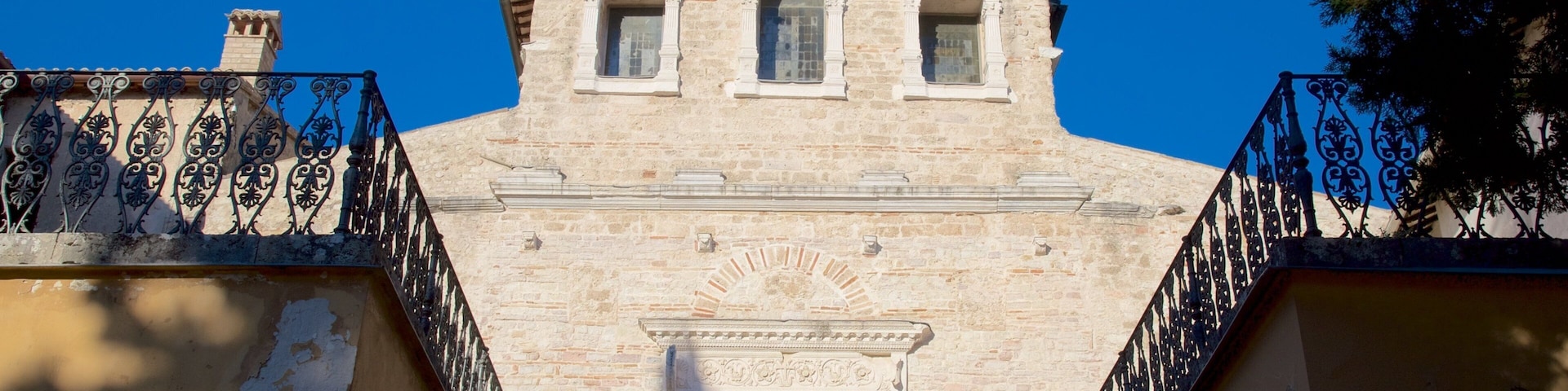 Basilica of San Salvatore featuring heritage architecture