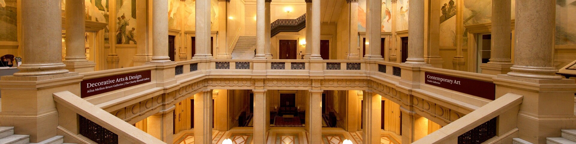 Carnegie Museum of Natural History featuring heritage elements and interior views