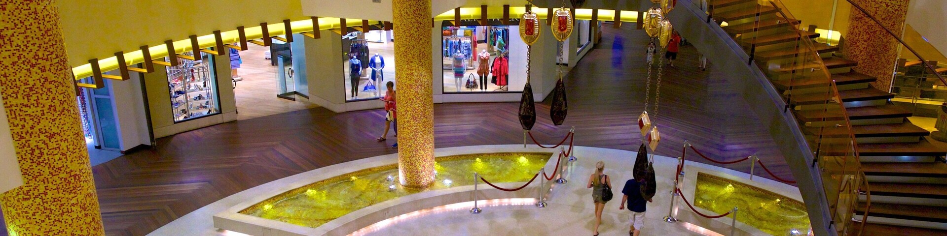 The Pier Shops at Caesars featuring interior views and shopping