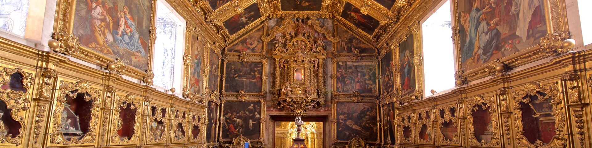 National Museum of Azulejos which includes art, interior views and heritage elements