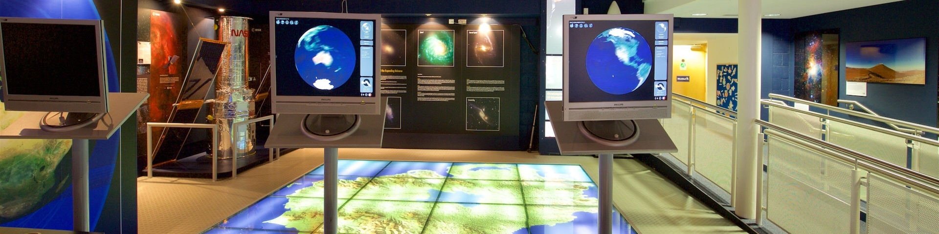 Armagh Planetarium showing interior views