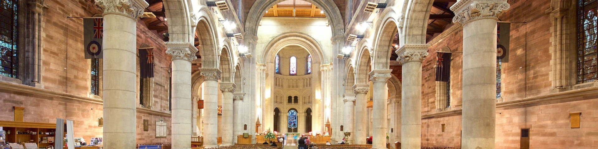 St. Anne\'s Cathedral which includes religious elements, a church or cathedral and heritage architecture