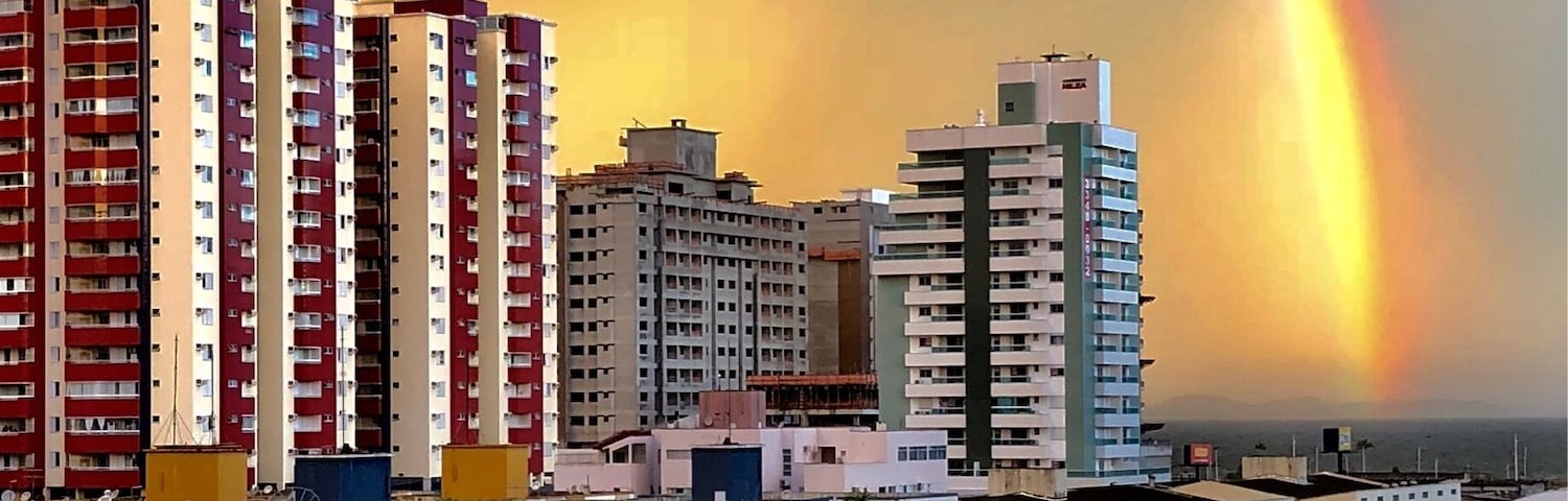 This is from my Daughter apartment on a raining day in Florianopolis 
#AboveitAll Photo Contest