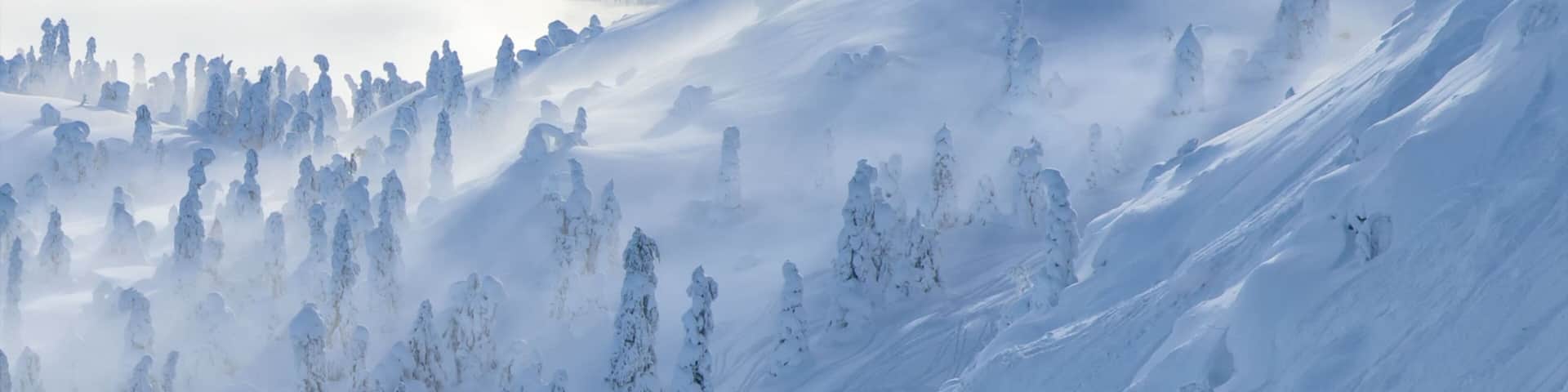 Kvitfjell Ski Resort showing mountains, landscape views and mist or fog