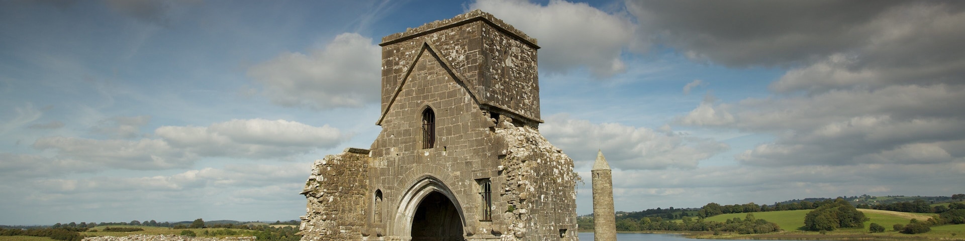 Devenish Island which includes heritage elements, heritage architecture and a lake or waterhole