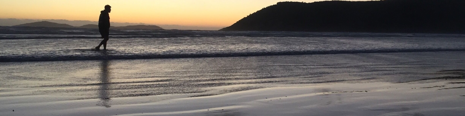 Caught an awesome sunset at Norman Beach, tucked just behind the campsite at Wilson's Prom.