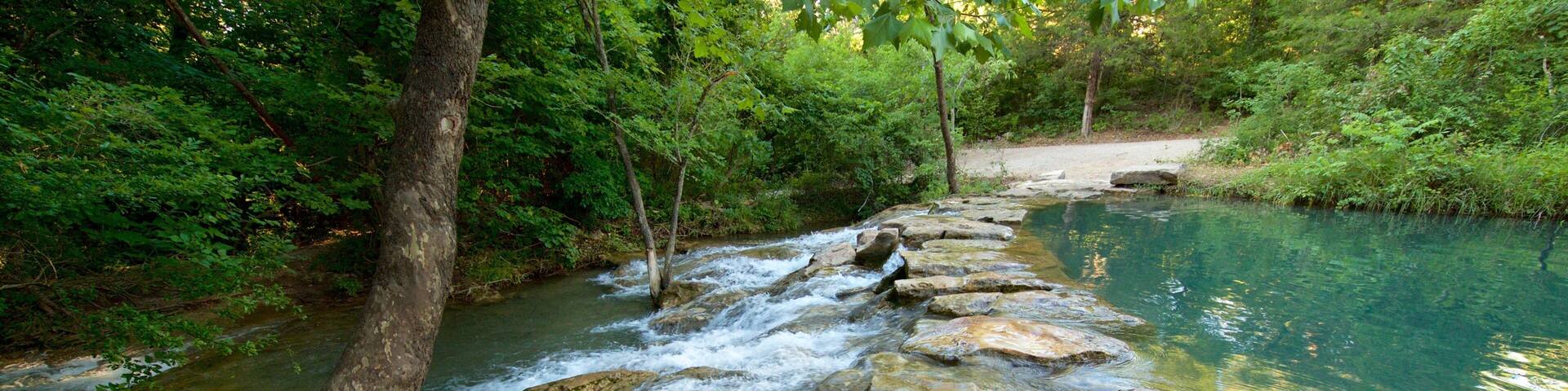 Chickasaw National Recreation Area which includes a river or creek