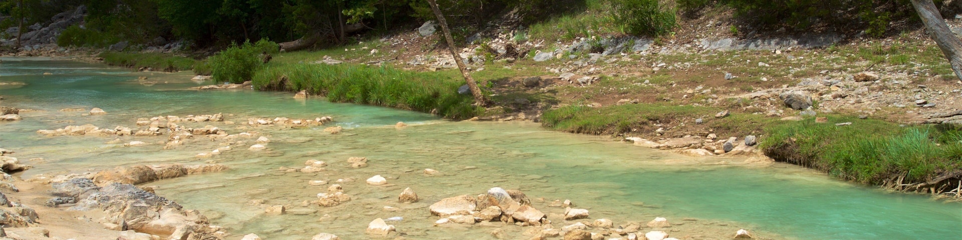 Turner Falls which includes a river or creek