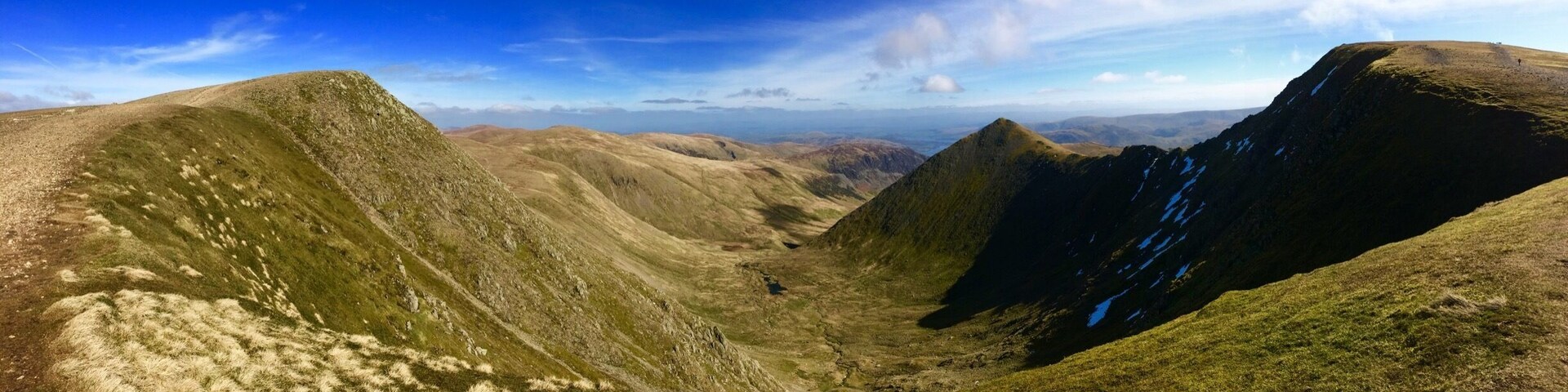 Heavenly view on a clear spring day.
