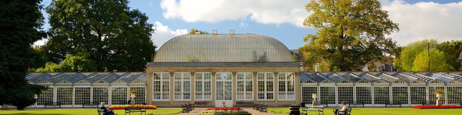 Sheffield Botanical Gardens mostrando um parque