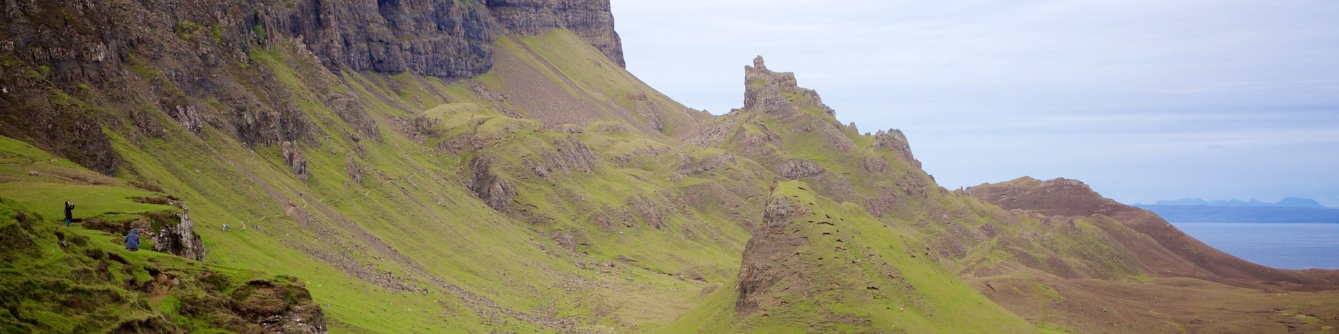 Quiraing featuring mountains and tranquil scenes