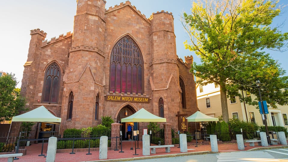 Salem Witch Museum showing heritage architecture