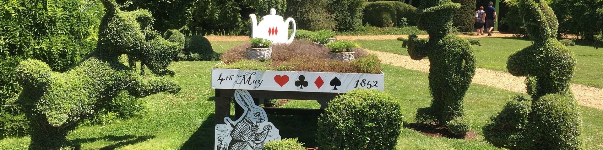 Alice's tea party at Beaulieu