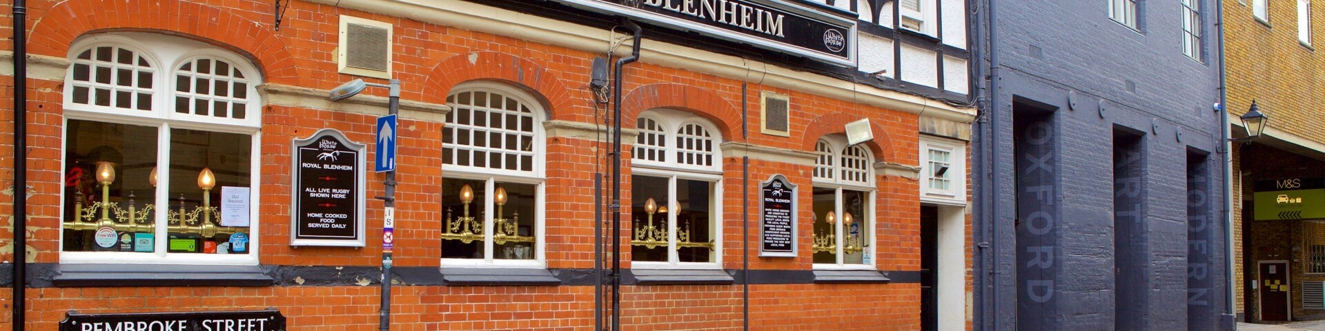 Modern Art Oxford mostrando elementos de patrimônio