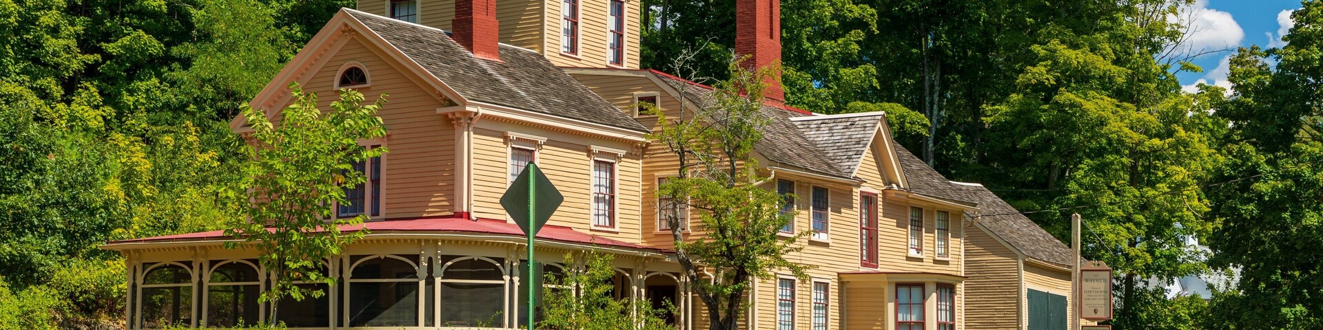 The Wayside featuring a house