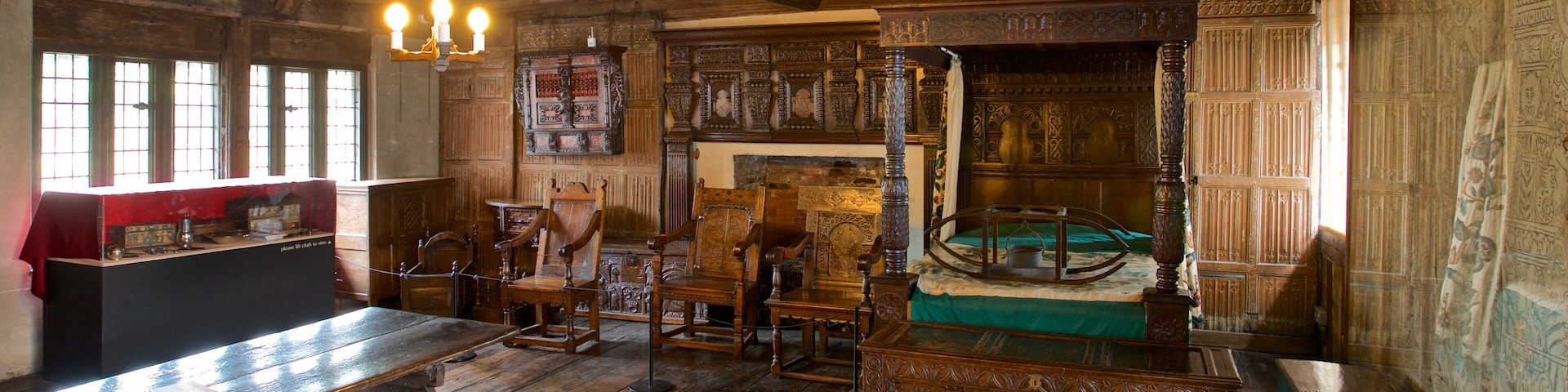 Christchurch Mansion which includes interior views, a house and heritage elements