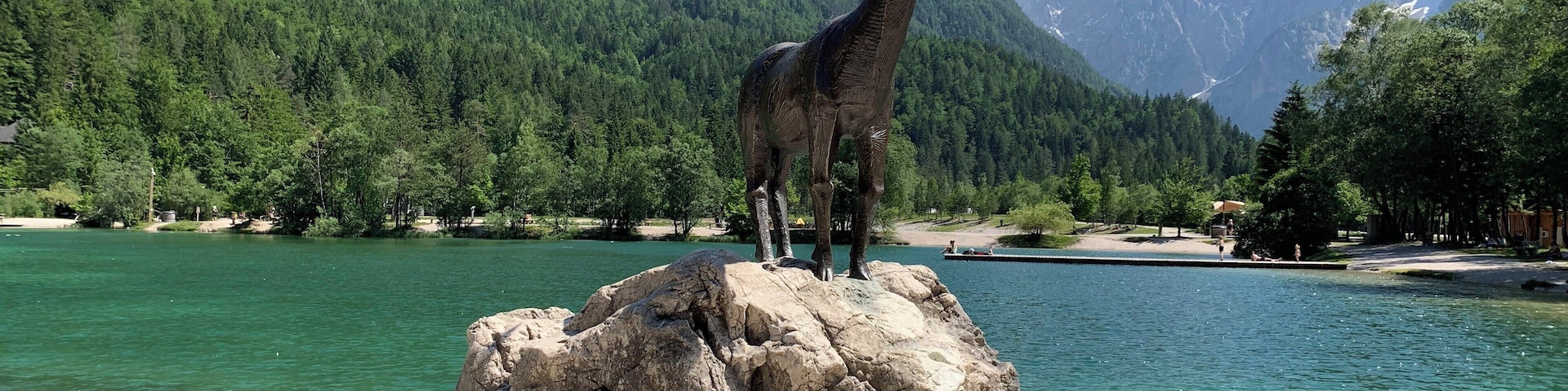 Beautiful Julian Alps in Slovenia when we stayed in Kranjska Gora.