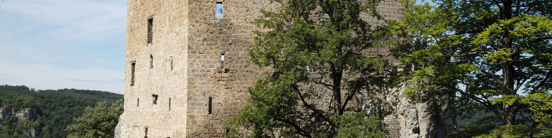 Burgruine Reußenstein auf der Schwäbischen Alb
