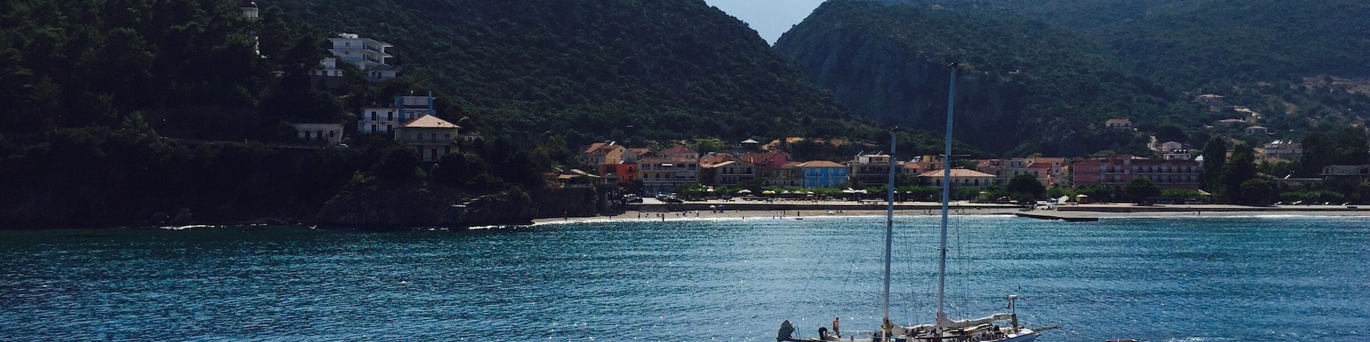 Approaching the island