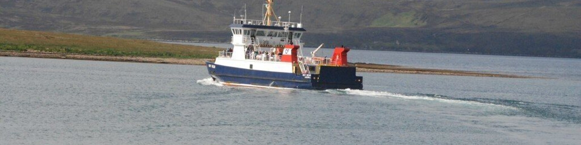 Hoy Ro-Ro Ferry. Orkney Isles Company, MV Hoy Head. Houton - Hoy.