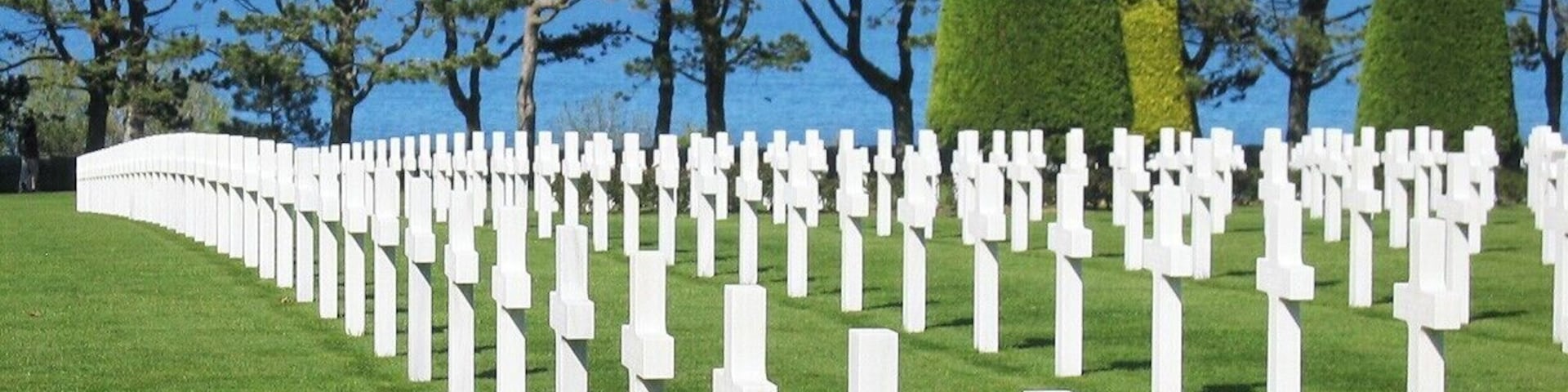 9,387 American soldiers are buried here, on a bluff overlooking the Omaha Beach landing sector. From the top of the bluff you can peer down the gullies leading from the beach - these were the easiest access points in terms of terrain but also the most heavily defended. From this vantage point it's difficult to imagine how the assault ever succeeded. If you've only got time for one stop in Normandy, this is it.