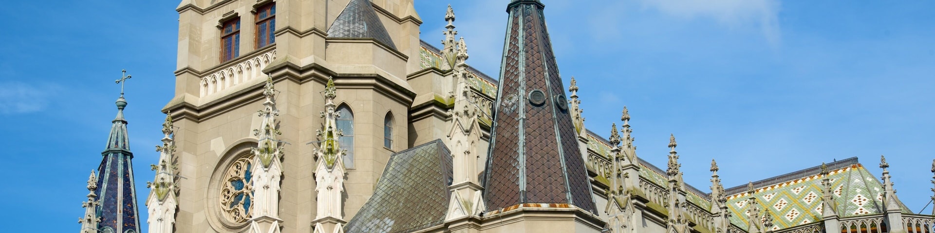 Mar del Plata Cathedral showing a church or cathedral and heritage architecture