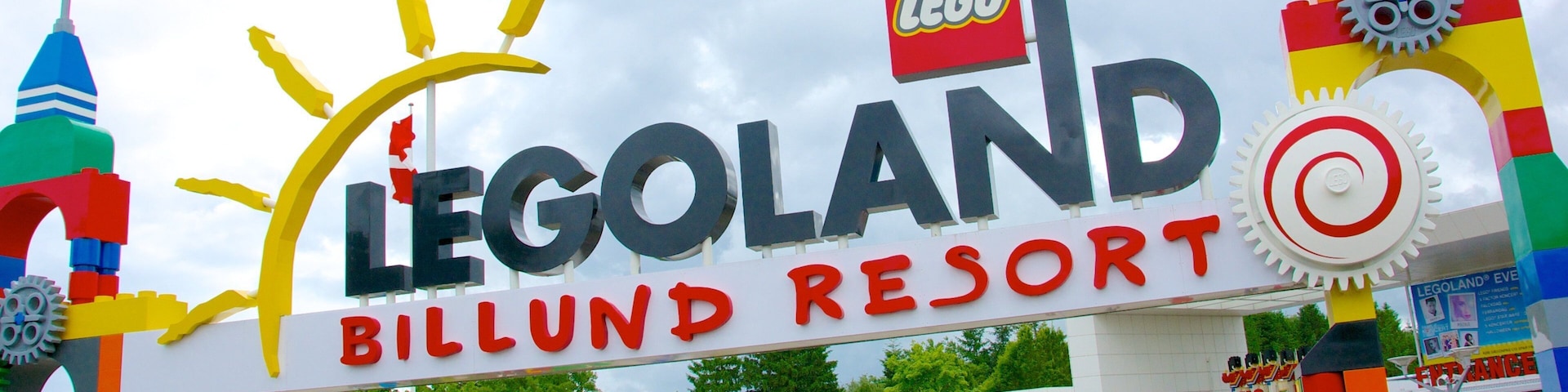 Legoland Park mostrando sinalização